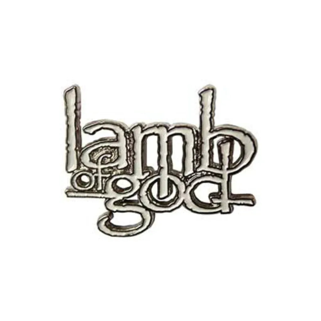Lamb of God Pin Anstecker · Logo · Official Metal Band Merch ...