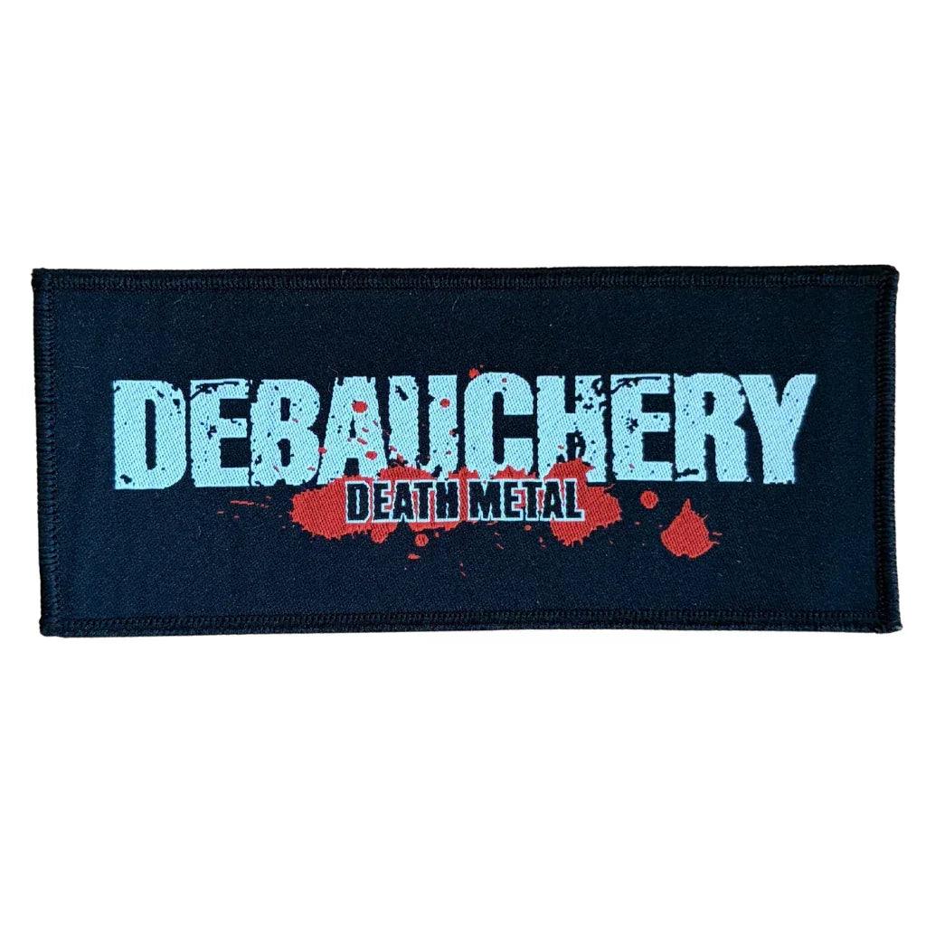 Debauchery Patch · Logo Stripe Death Metal 14cm X 6cm